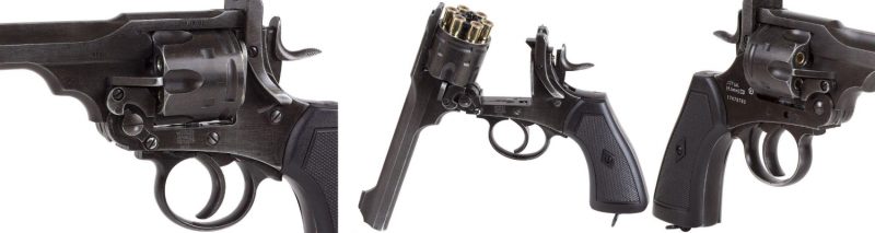 Webley MKVI Service Revolver 6" Pellet - A. Branthwaite Gunsmiths