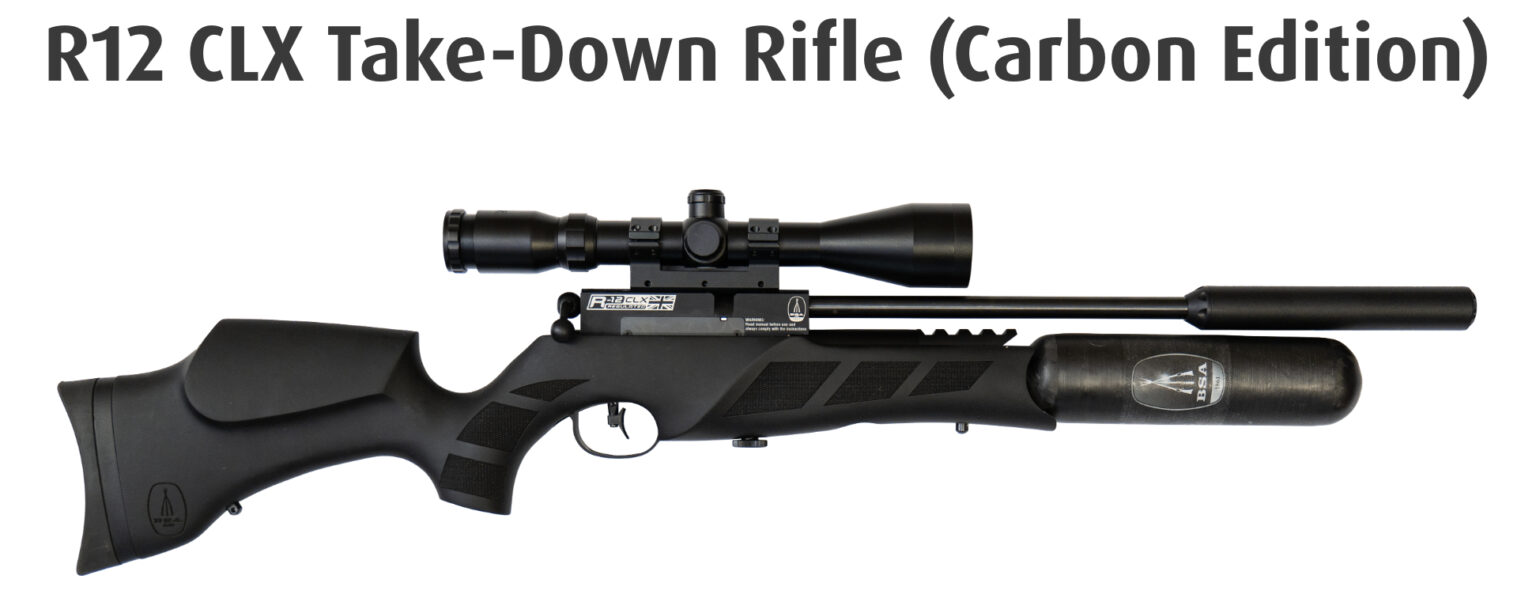 BSA R12 CLX Take Down Rifle Carbon Edition - A. Branthwaite Gunsmiths